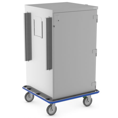 Surgical Closed Case Cart With 1 Solid Door From MAC Medical
